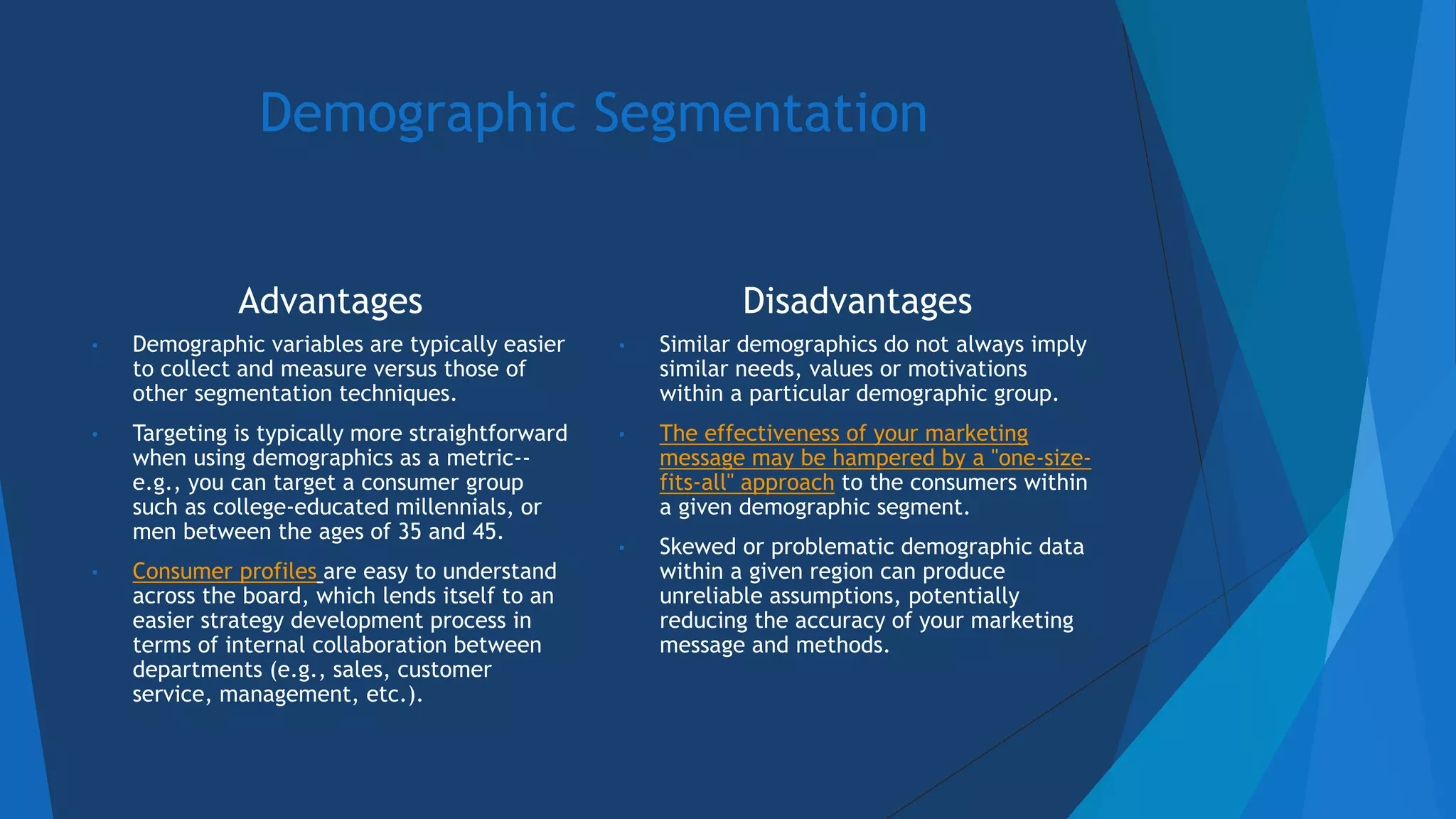 Marketing segmentation | PPTX