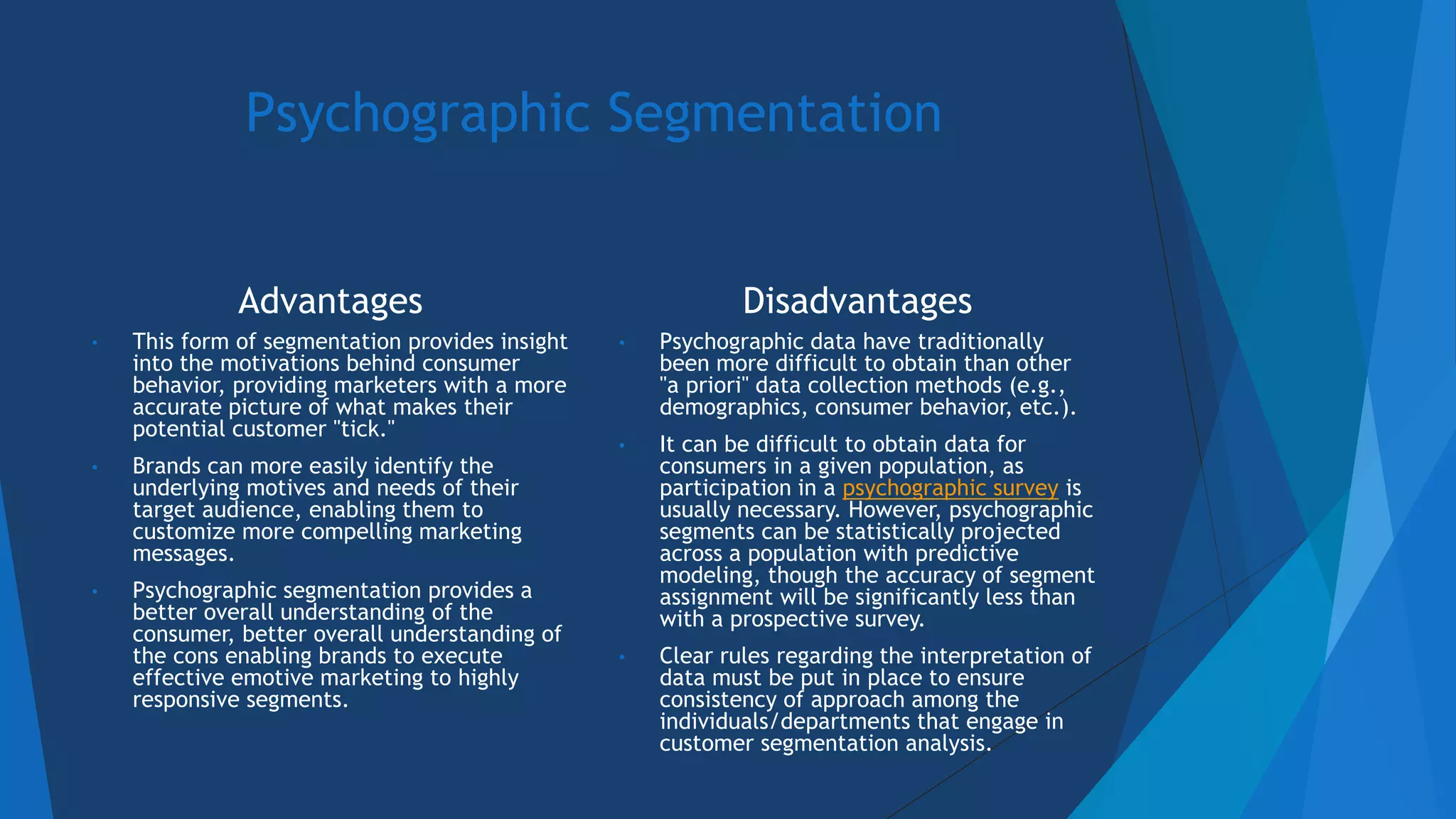 Marketing segmentation | PPTX