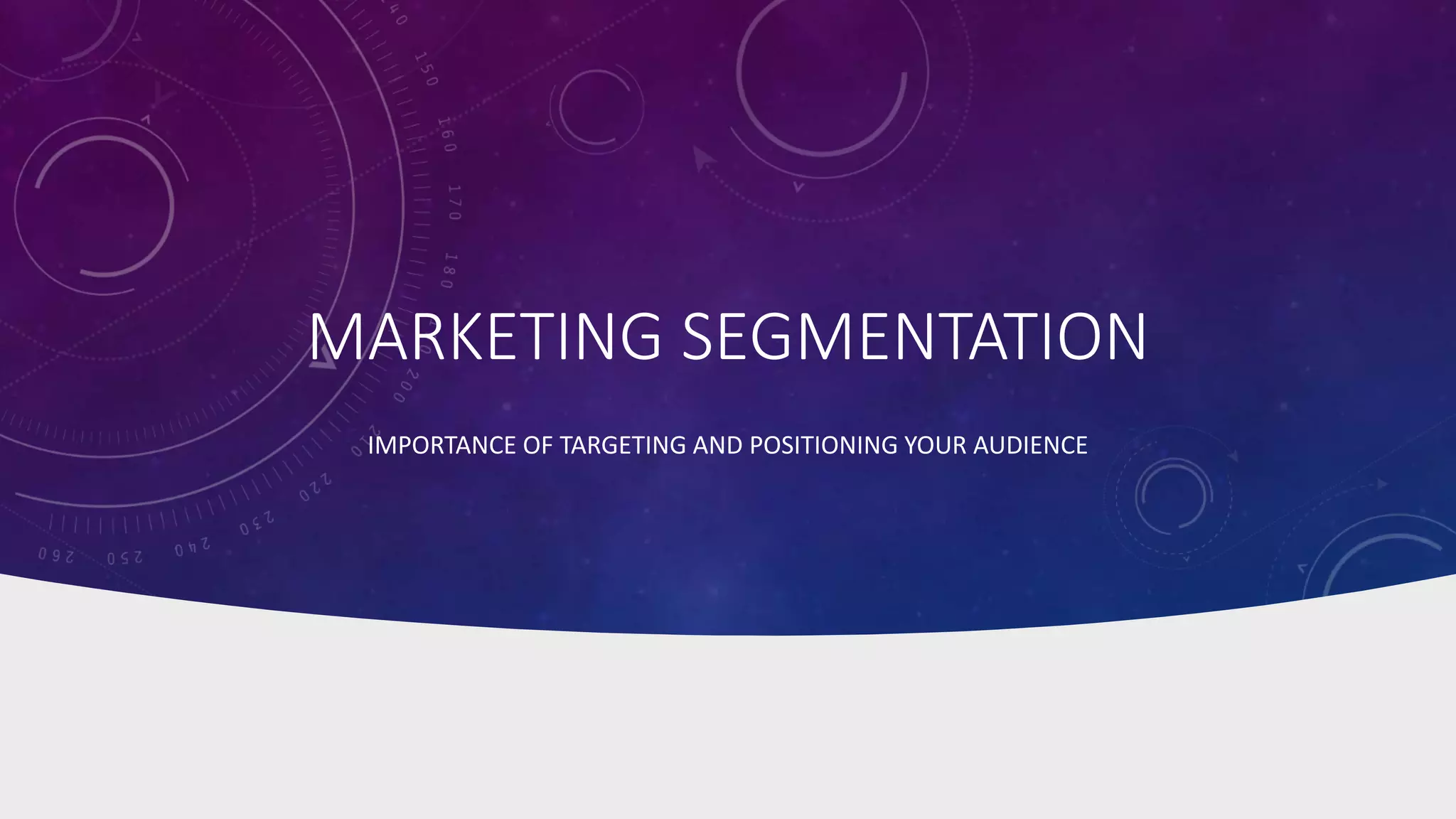 Marketing segmentation | PPT
