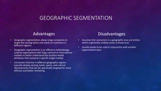 Marketing segmentation | PPT