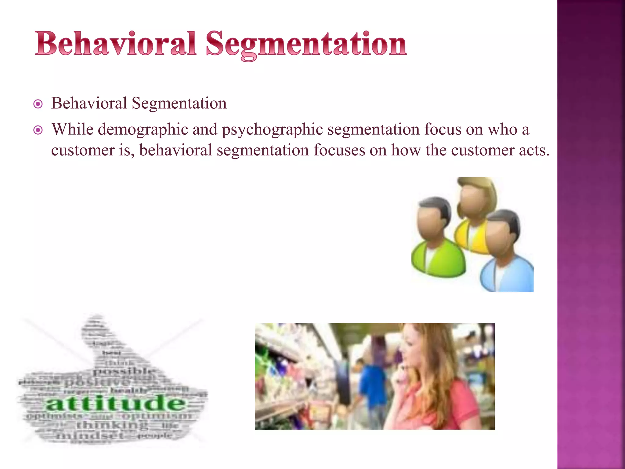 Types Marketing segmentation | PPT
