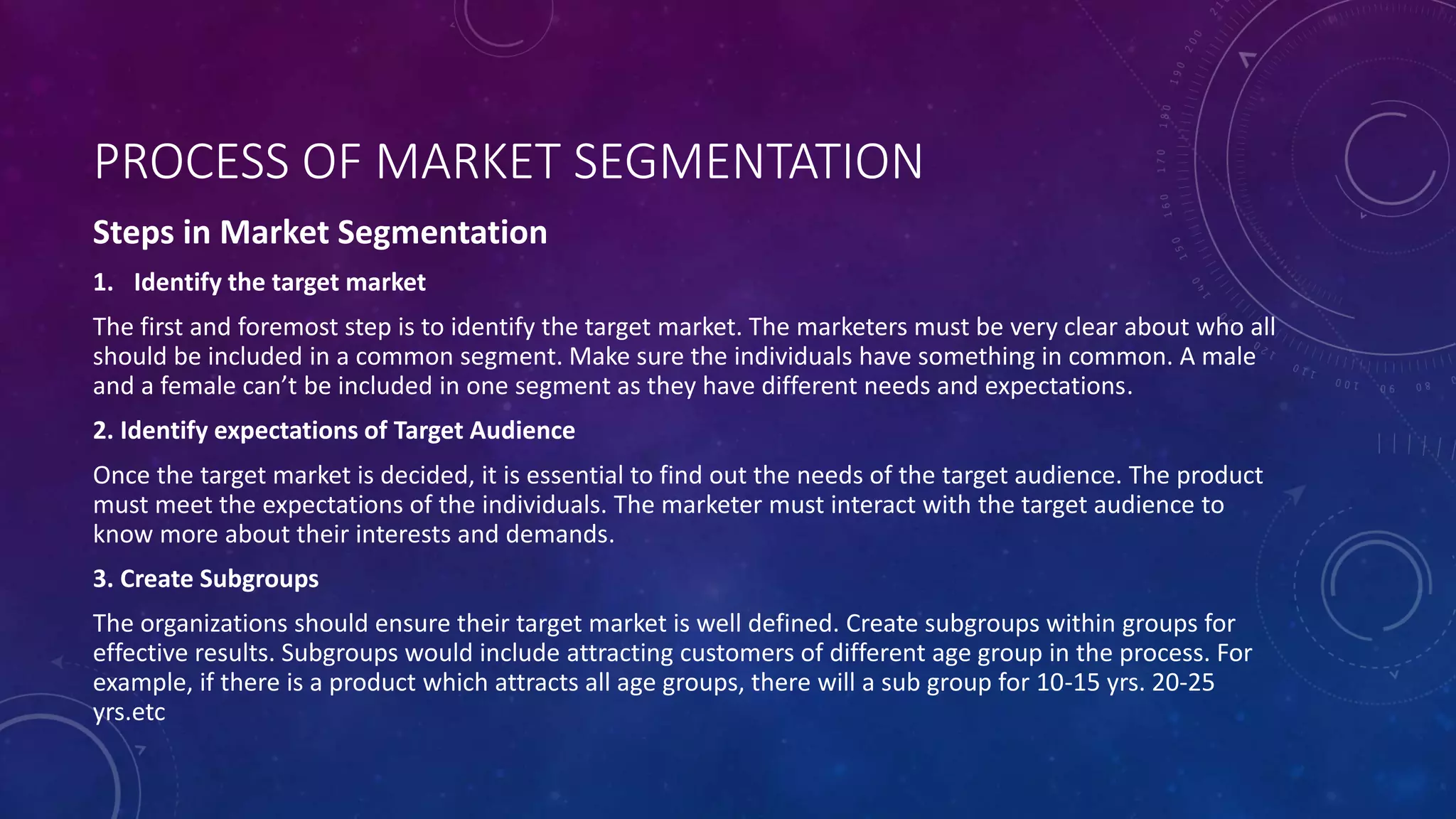 Marketing segmentation, targeting & positioning | PPT