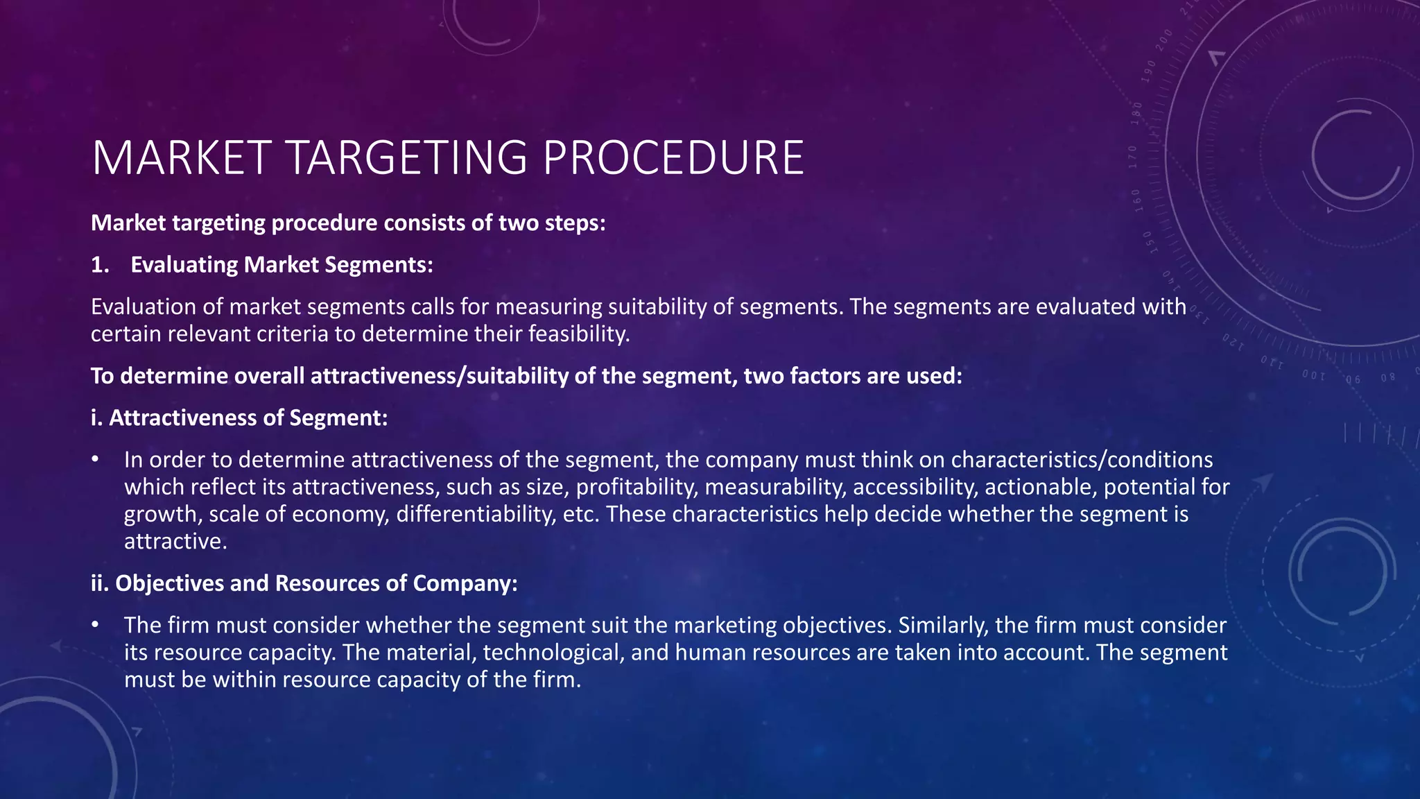 Marketing segmentation, targeting & positioning | PPT