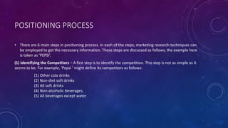Marketing segmentation, targeting & positioning | PPT