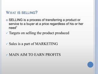 Marketing & selling presentation | PPTX