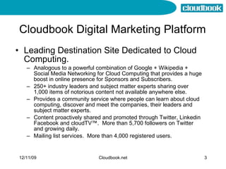 Marketing Services Proposal 121009 | PPT