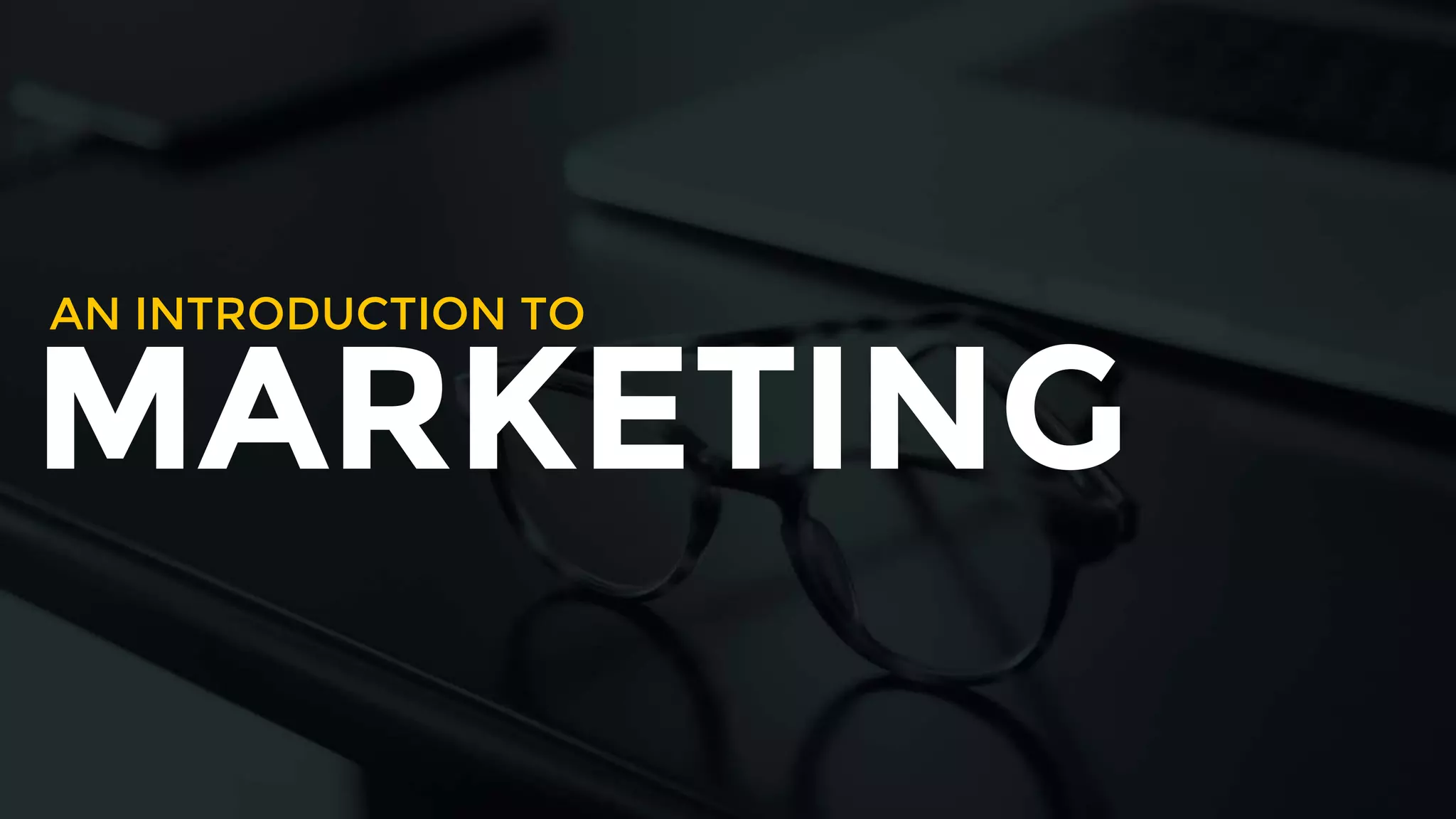 An Introduction to Marketing. | PPT