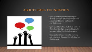 Marketing strategies for spark foundation.pptx