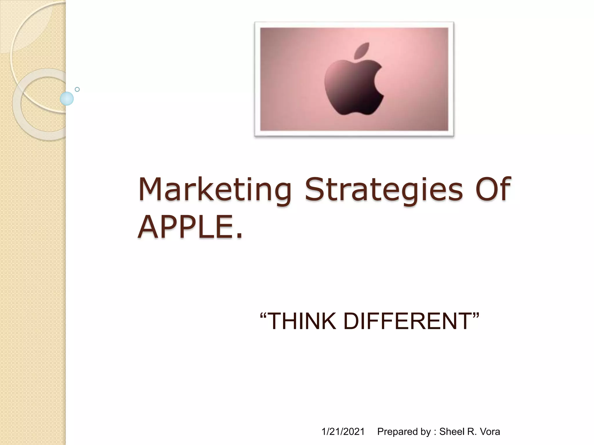 Marketing strategies of apple | PPTX