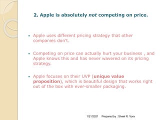 Marketing strategies of apple | PPTX