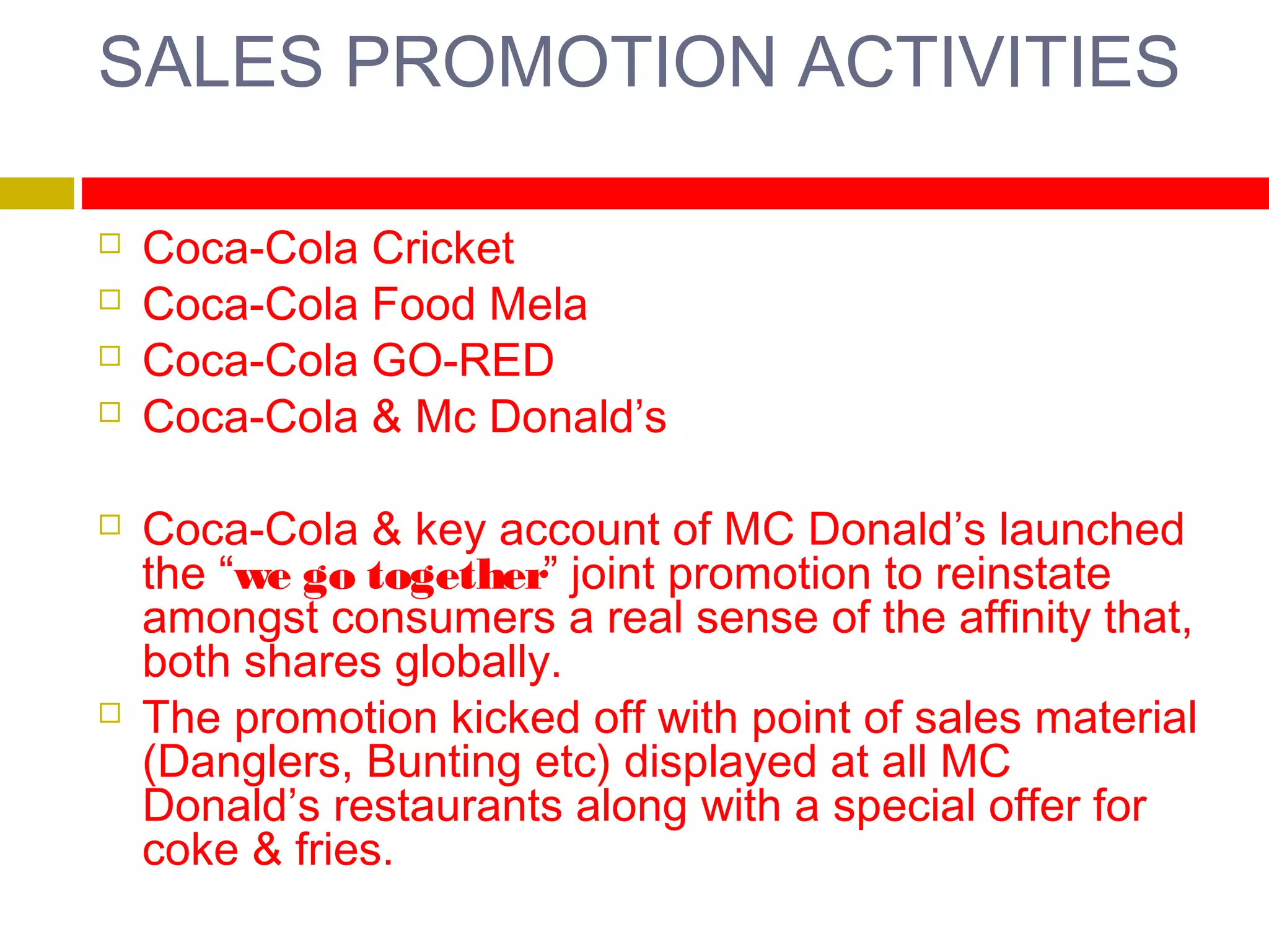 Marketing Strategies of Coca-Cola India | MBAtious | PPT