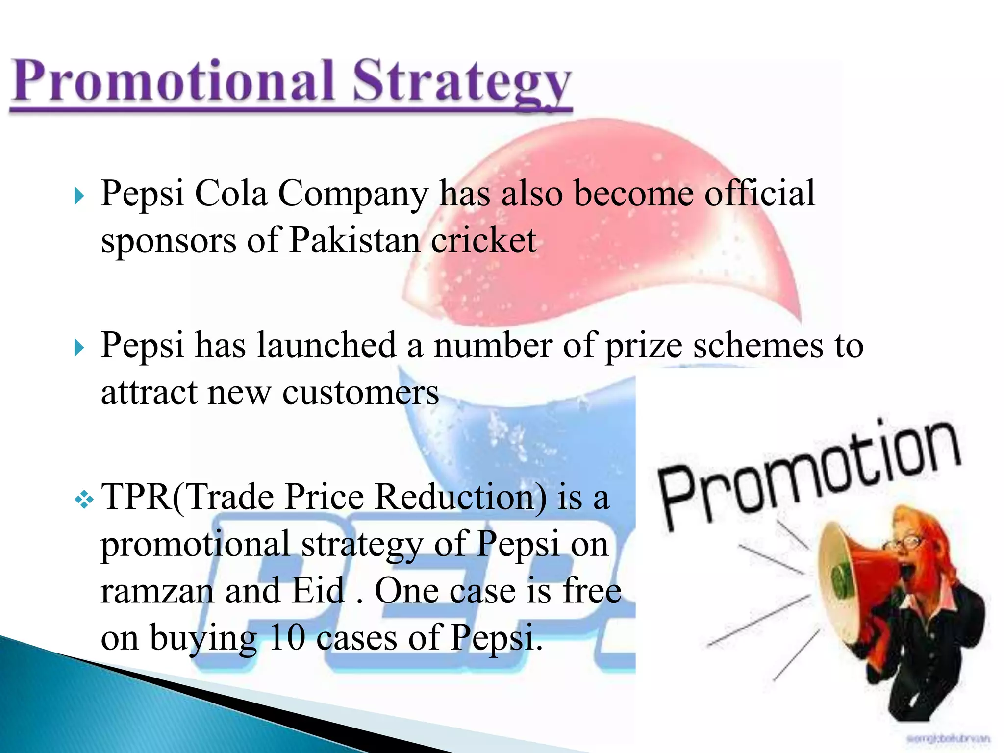 Marketing strategies of pepsi | PPTX