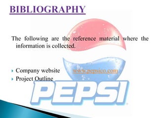 Marketing strategies of pepsi | PPTX