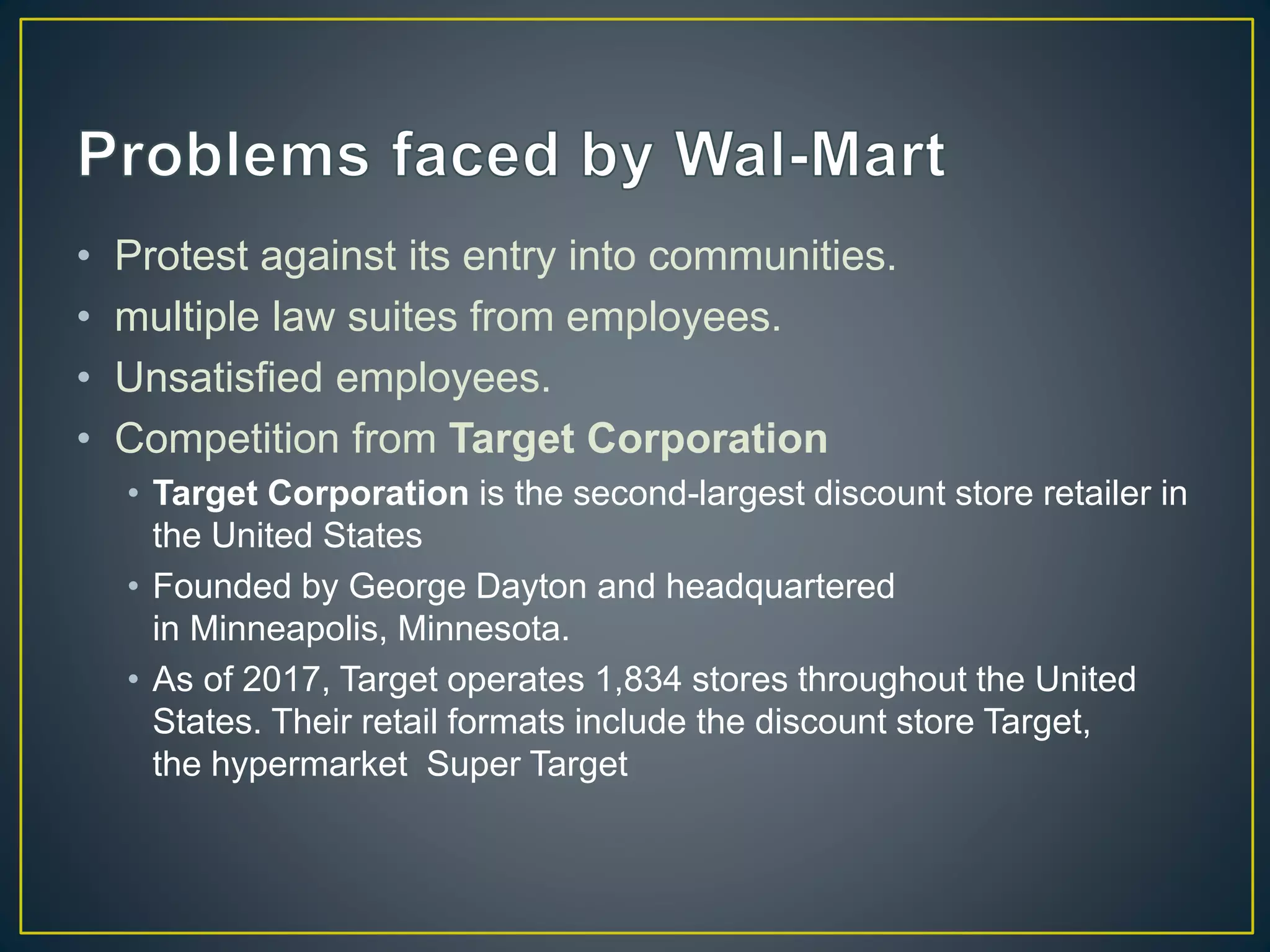 Marketing strategies of wal mart | PPTX