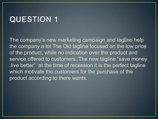 Marketing strategies of wal mart | PPTX