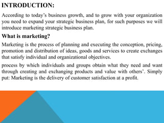 Marketing strategy | PPT