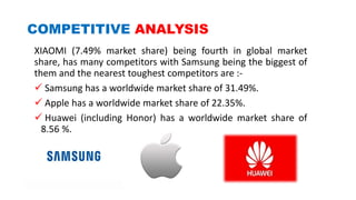 Marketing strategy Of Xiaomi Inc. | PPTX