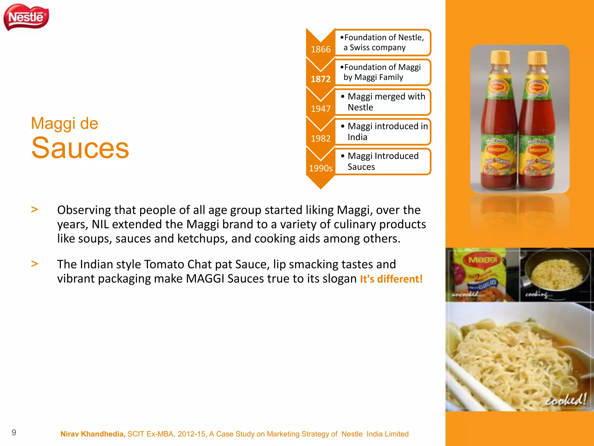 Marketing Srategy - Nestle Maggi by Nirav Khandhedia | PPSX