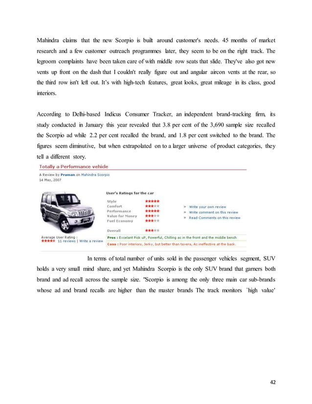 MBA marketing (summer internship report) | DOCX