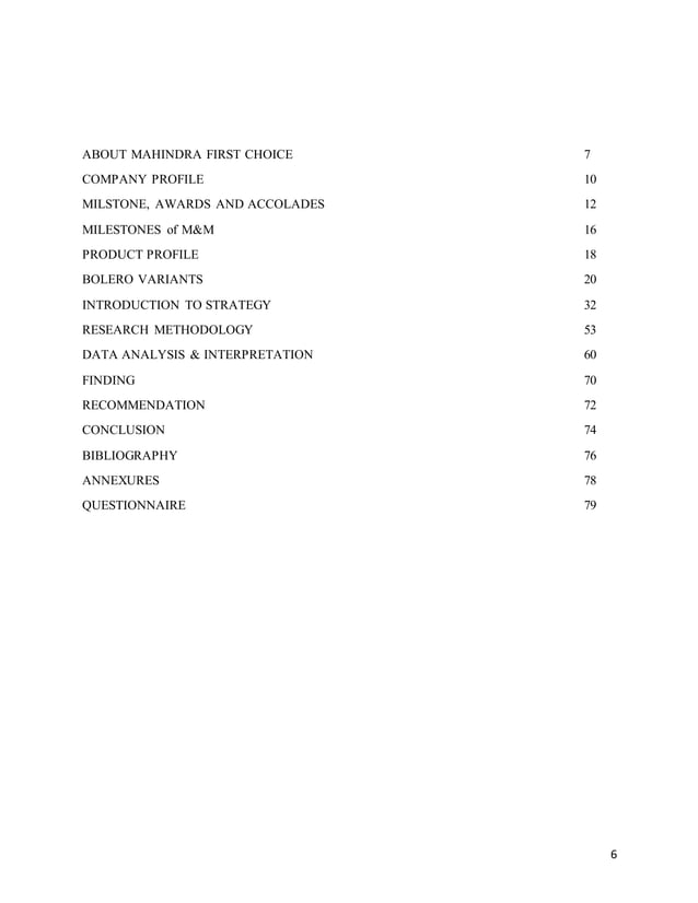 MBA marketing (summer internship report) | DOCX