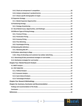 Marketing strategy for rural entrepreneurship | PDF