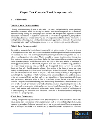 Marketing strategy for rural entrepreneurship | PDF