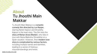 Tu Jhoothi Main Makkar |Techmojito | PDF | Romance | Genres