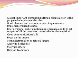 Marketing strategy implementation and control | PPTX