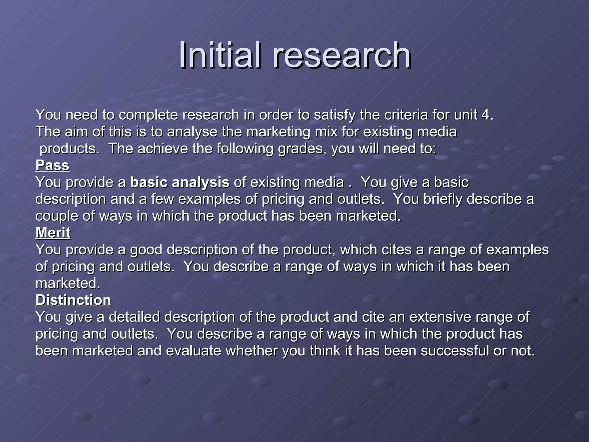 Marketing Strategy.Mix.Task1.U4 | Documentary | Genres