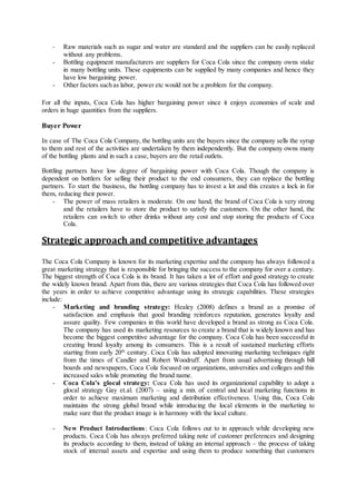 Marketing strategy of coca cola | DOCX