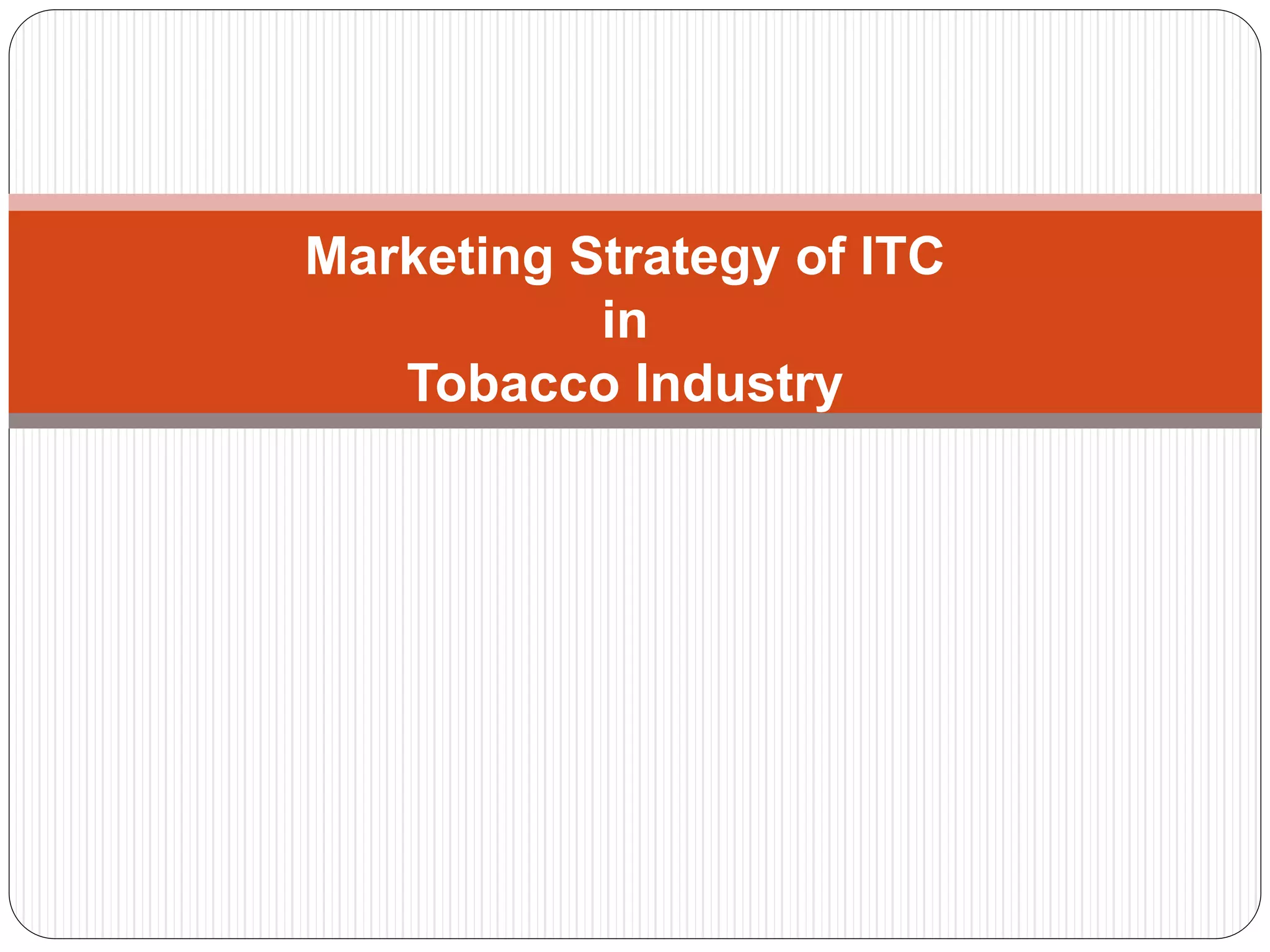 Marketing strategy of itc | PPTX