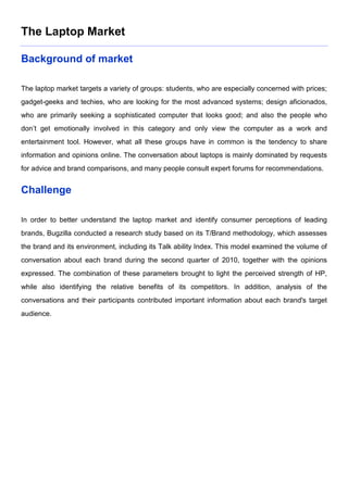 Marketing Strategy of Lenovo Laptops | PDF