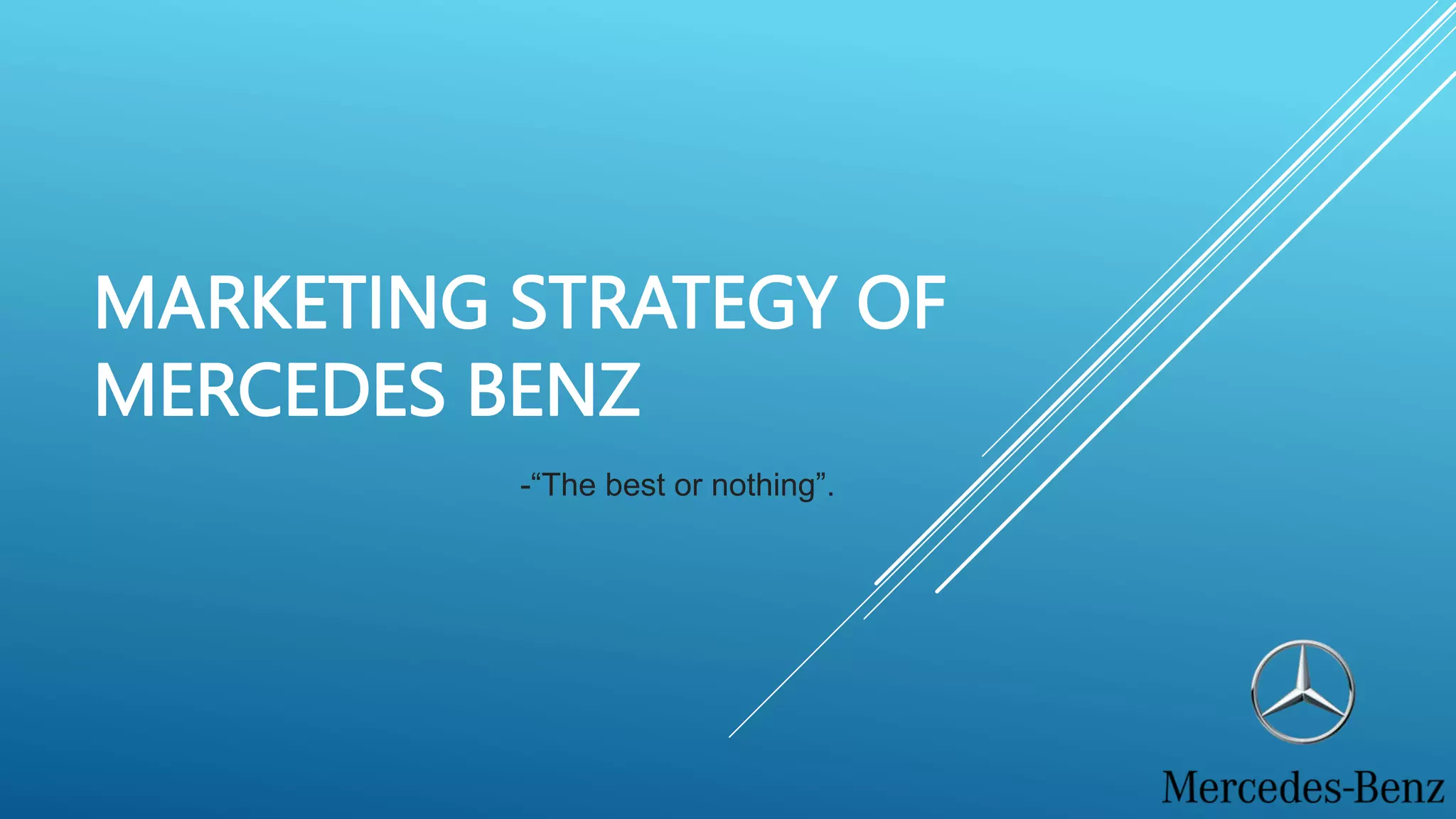 Marketing strategy of Mercedes Benz.pptx