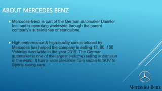 Marketing strategy of Mercedes Benz.pptx