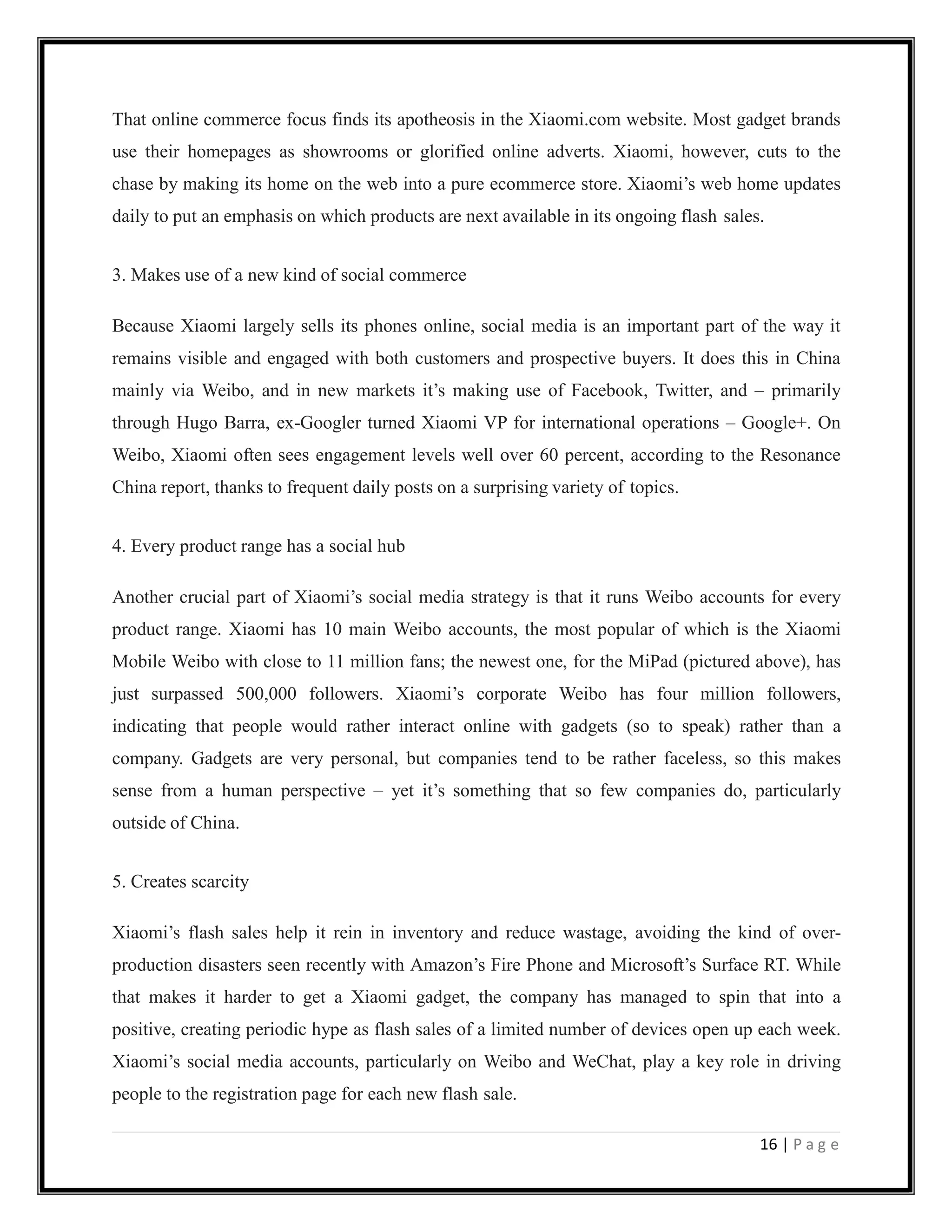 Marketing strategy of xiaomi | PPT