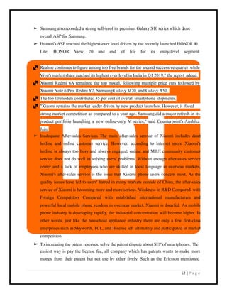 Marketing strategy of xiaomi | PPT