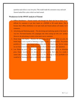 Marketing strategy of xiaomi | PPT