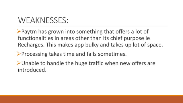 Marketing strategy paytm | PPTX | Smartphones | Consumer Electronics