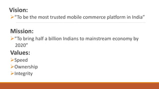 Marketing strategy paytm | PPTX