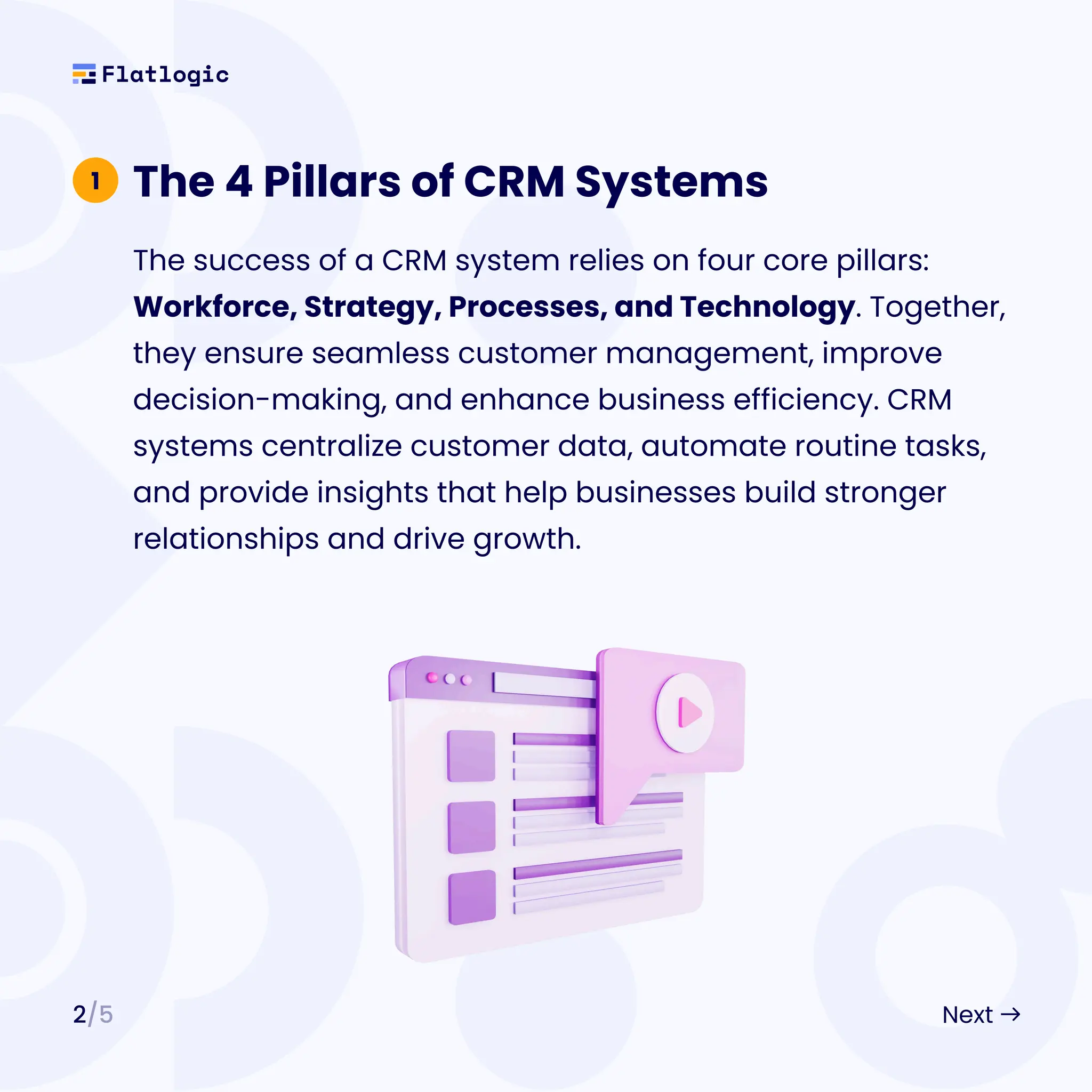 4 Main Pillars Of CRM Systems [Comprehensive Review] | PDF