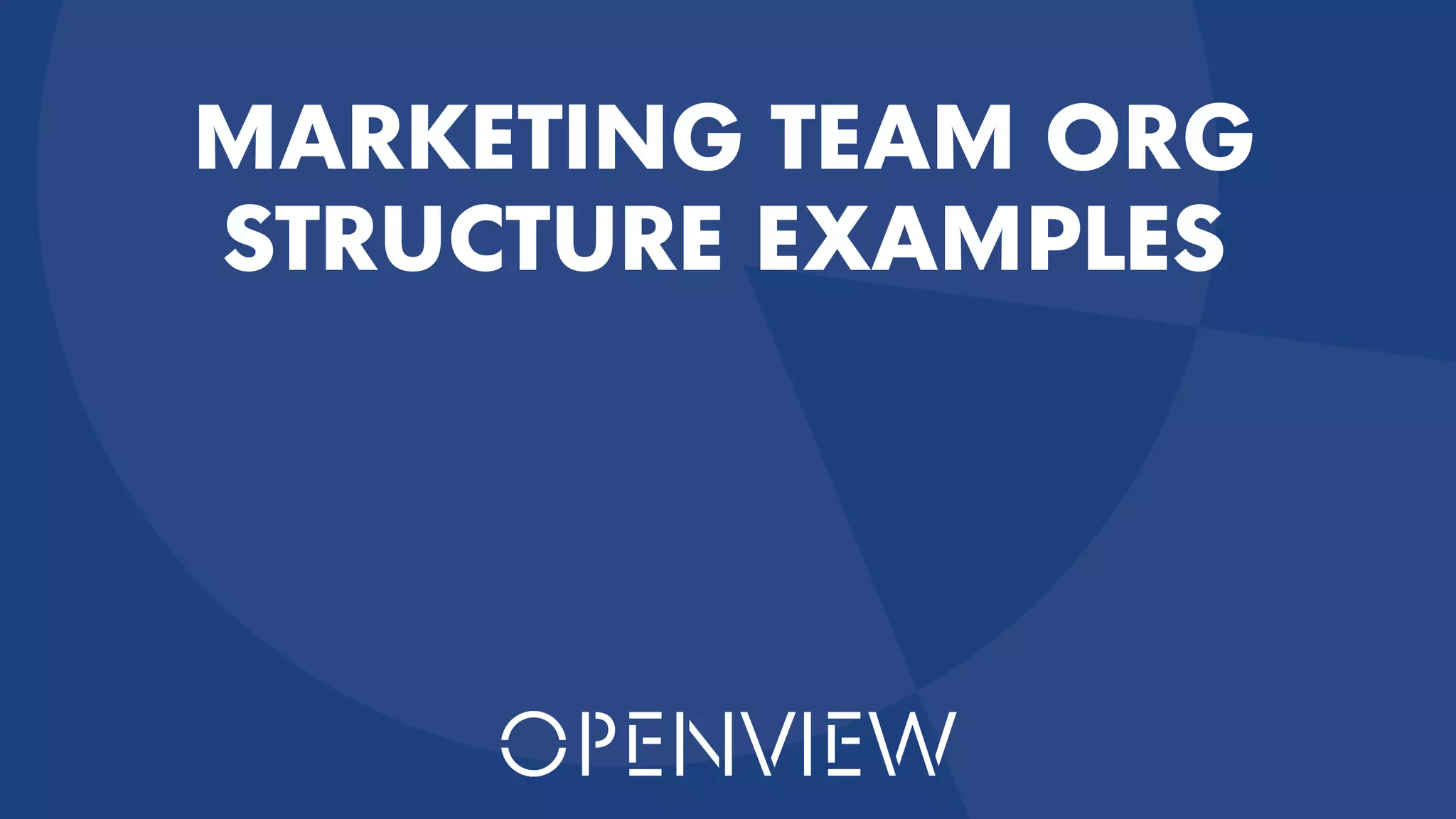 Marketing Team Organizational Structures | PDF
