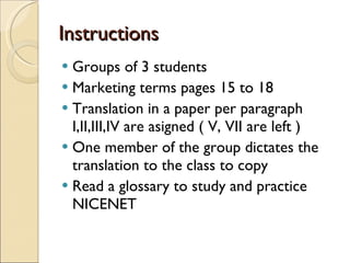 Marketing terms | PPT