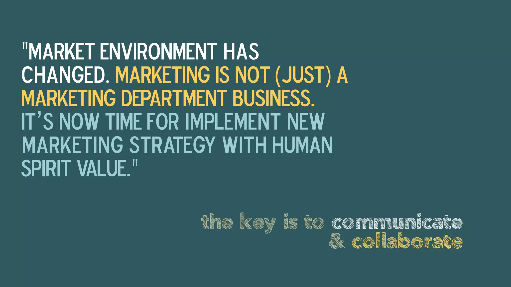 Marketing today - in the new wave technology era | PPT