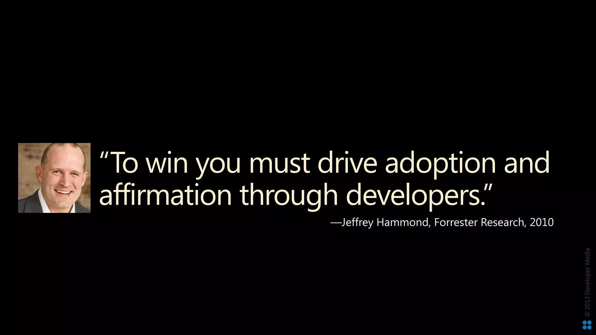 Marketing to Developers: How are they different and how do I talk to them? | PPTX