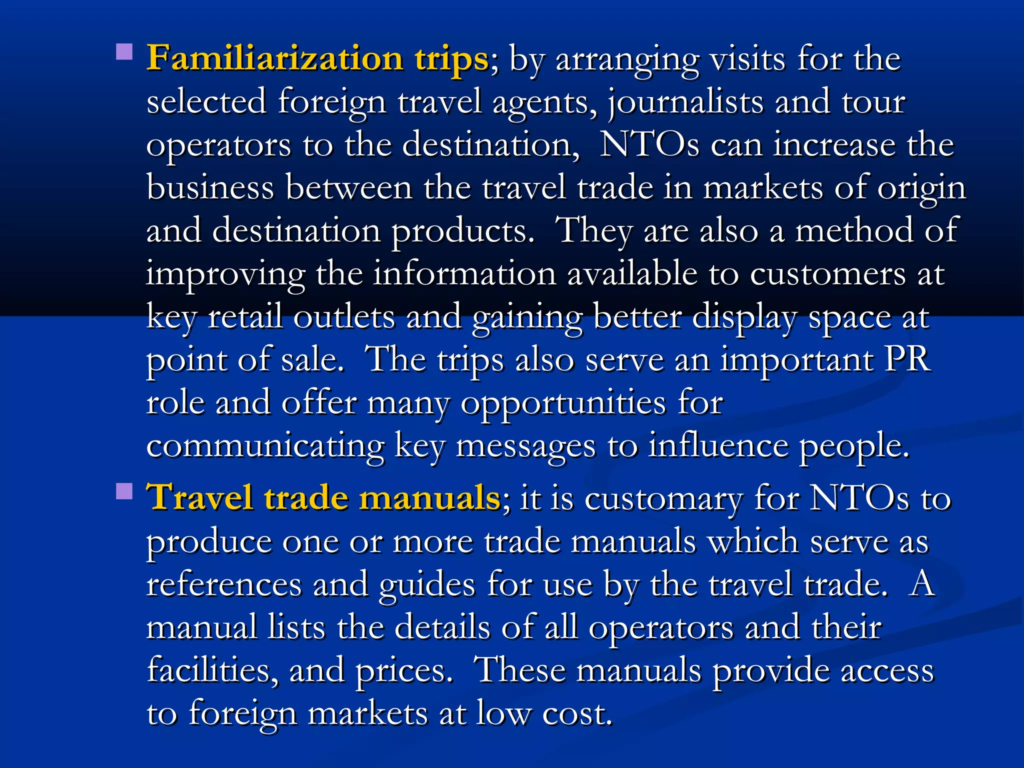 Marketing - Tourism Destinations | PPT