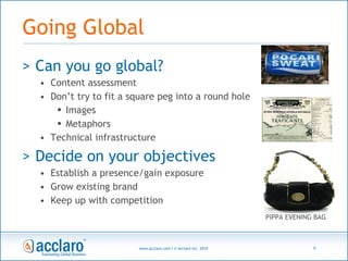 Marketing Translation with Acclaro | PPT