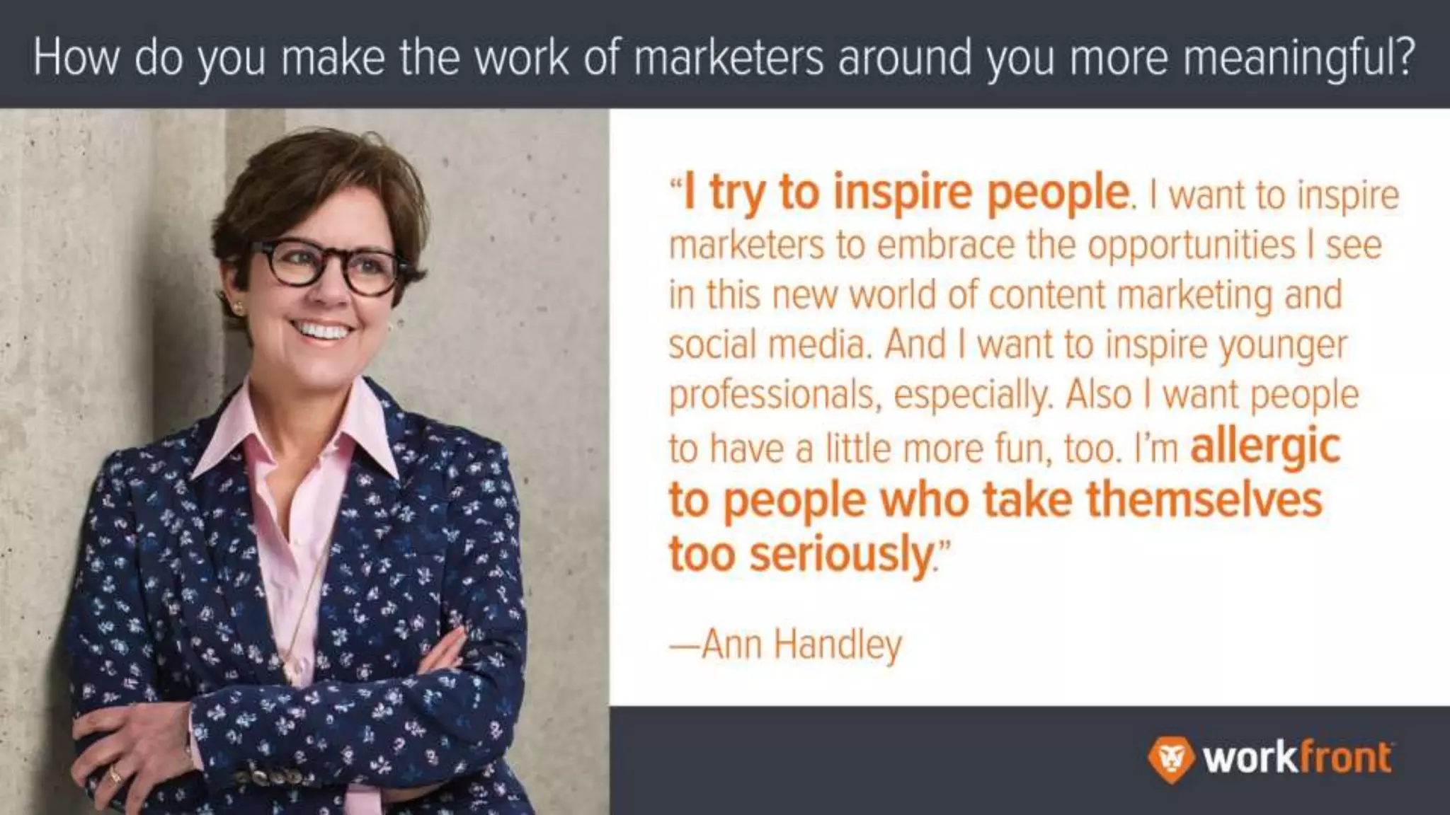 How Marketers Can Do Great Work: Tips From Ann Handley, Ian Cleary, Lee ...