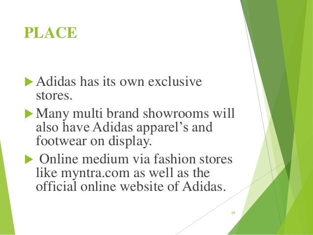 Adidas 4ps Marketing Mix - JustinoiHarrington