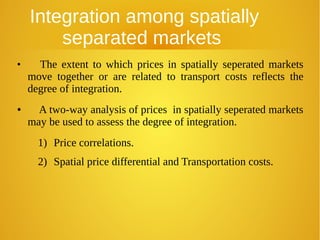 Market integration | PDF