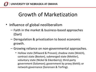 Responding to Marketization | PPT